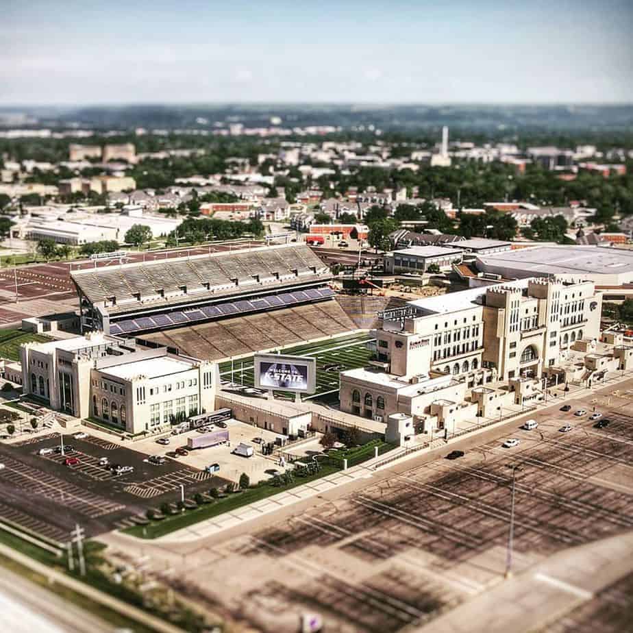 Bill Snyder Family Stadium in Manhattan,KS -Purple Iris Everywhere