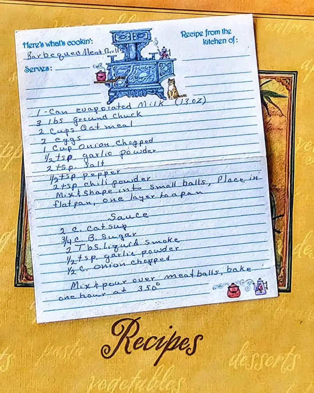 Grandma Eva's Meatballs